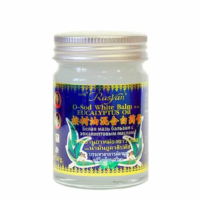 ISME RASYAN O SOD WHITE BALM WITH EUCALYPTUS OIL 50Grm - Hans Naturals